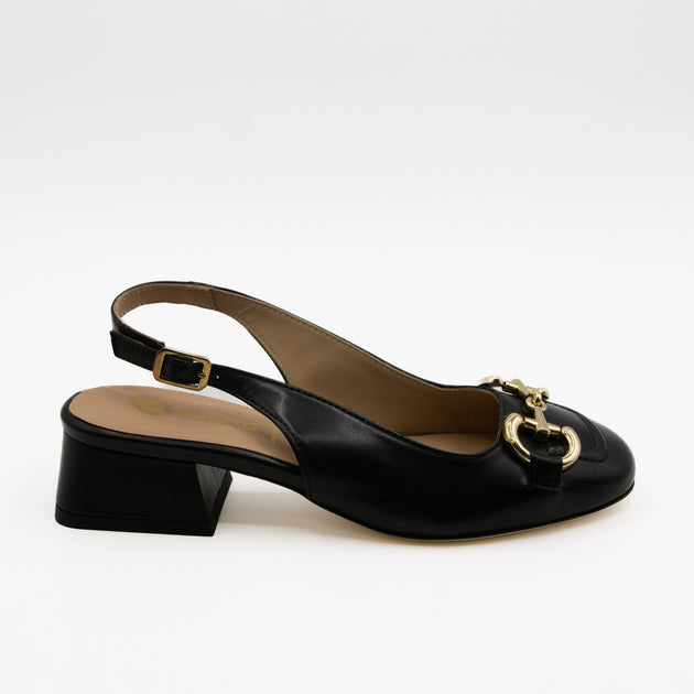 Luna Shoes in Black – Dimario Italian Shoes