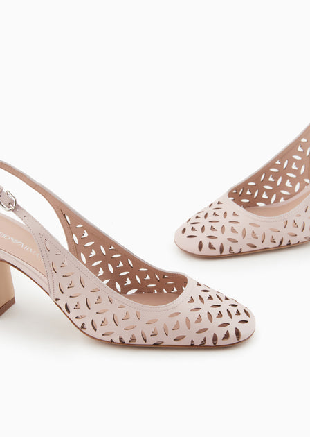 Decollete Shoe in Blush – Dimario Italian Shoes